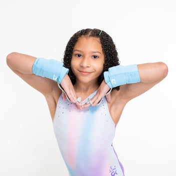 DRYbands gymnastics wristbands that are more comfortable for gymnasts!