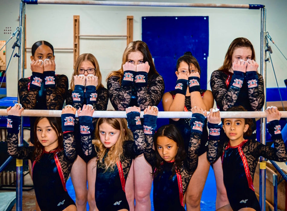 DRYbands gymnastics wristbands that are more comfortable for gymnasts!