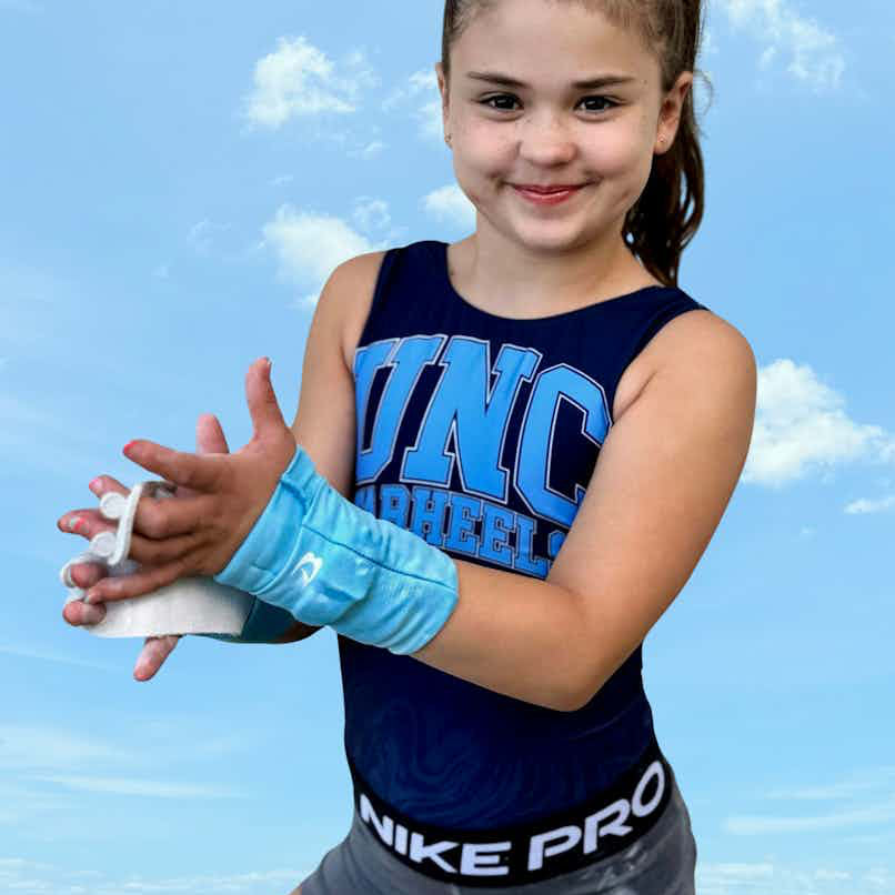 DRYbands gymnastics wristbands that are more comfortable for gymnasts!